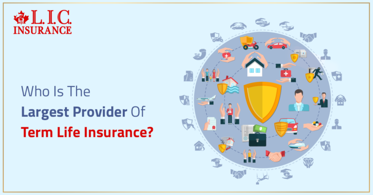 Who Is The Largest Provider Of Term Life Insurance? | Canadian LIC